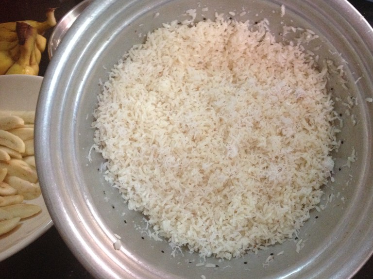 Khmer Festive Sweet – Num Ansom Chek – Banana Filled Steamed Rice Cakes ...