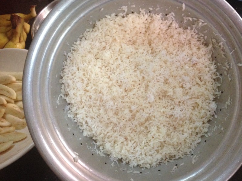 Khmer Festive Sweet – Num Ansom Chek – Banana Filled Steamed Rice Cakes ...