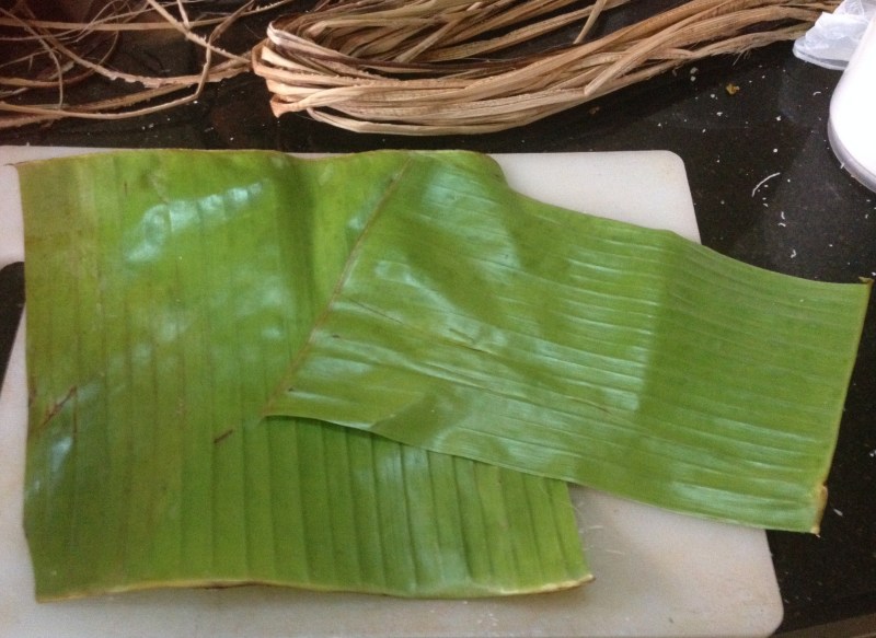 Khmer Festive Sweet – Num Ansom Chek – Banana Filled Steamed Rice Cakes ...