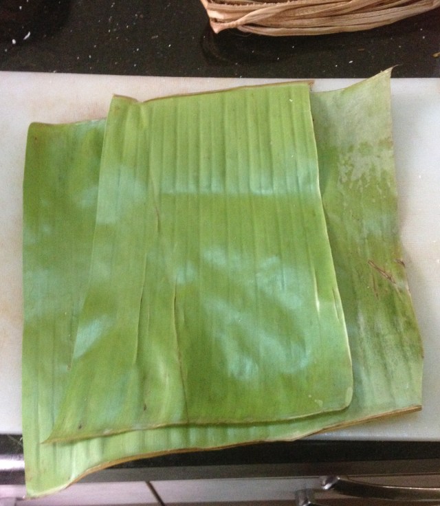 Khmer Festive Sweet – Num Ansom Chek – Banana Filled Steamed Rice Cakes ...